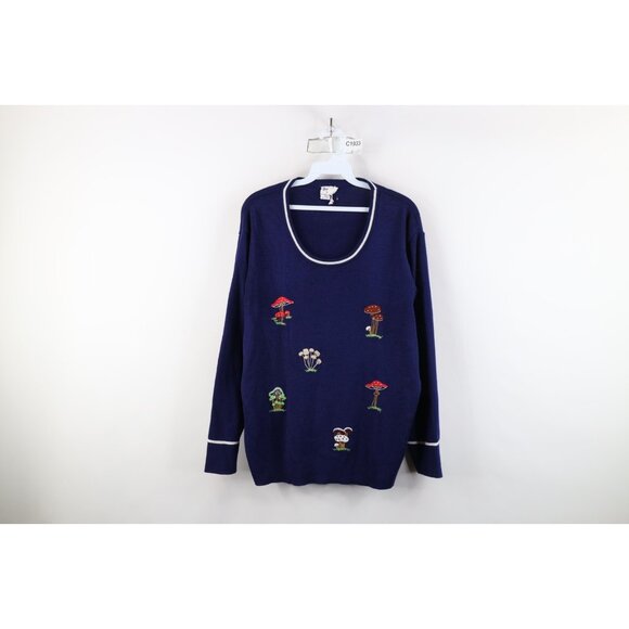 Vintage | Sweaters | Vintage 6s 70s Mid Century Modern Mcm Womens 42 ...